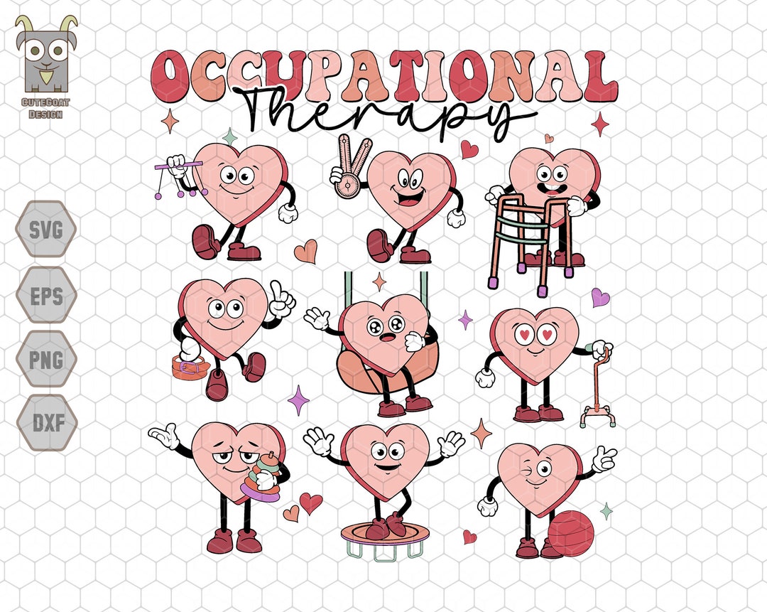 Occupational Therapy Valentines Day Svg, Occupational Therapy Scope of ...