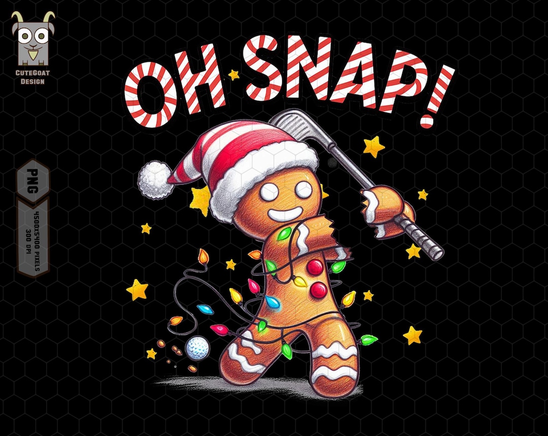 Oh Snap Png, Gingerbread Bakery Png, Christmas Snacks Png, Best ...