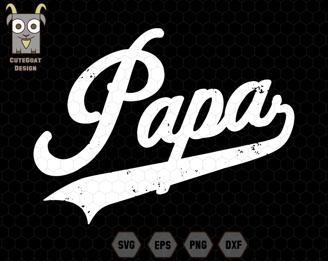 Baseball Papa Svg, Grandpa Svg, Baseball Style Name Svg, Baseball ...