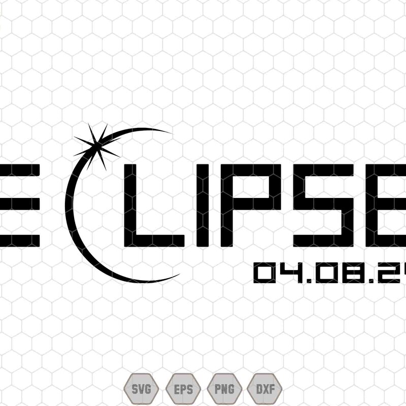 Solar Eclipse Svg - Etsy