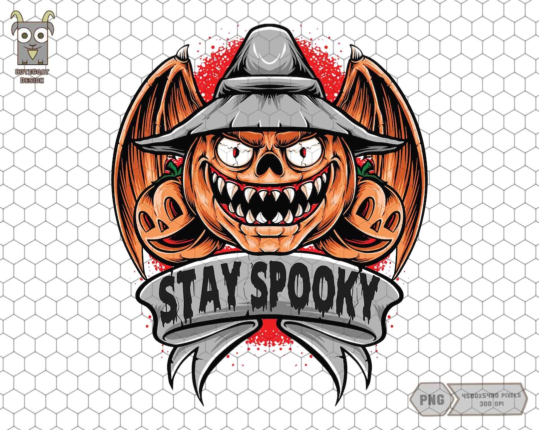 Stay Spooky Png Halloween Png Spooky Png Files Pumpkin - Etsy Canada