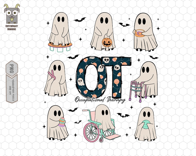 Occupational Therapy Halloween Png, OT Png, Mental Health Awareness ...