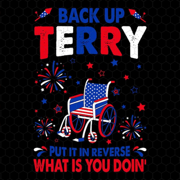 Back It up Terry Svg - Etsy