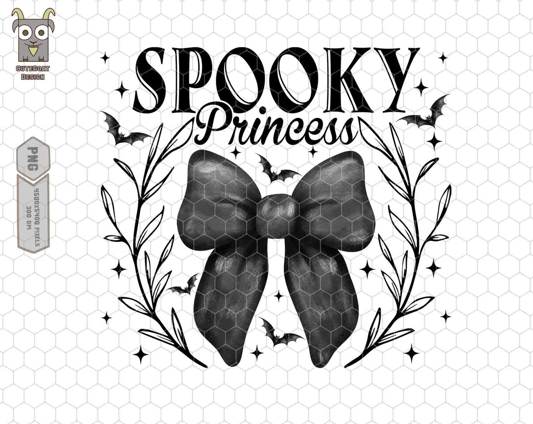 Spooky Princess Png, Spooky Girly Png, Halloween Png, Halloween ...