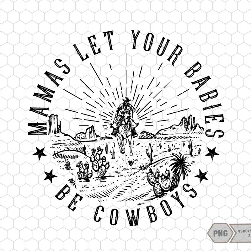 Western Baby Svg - Etsy