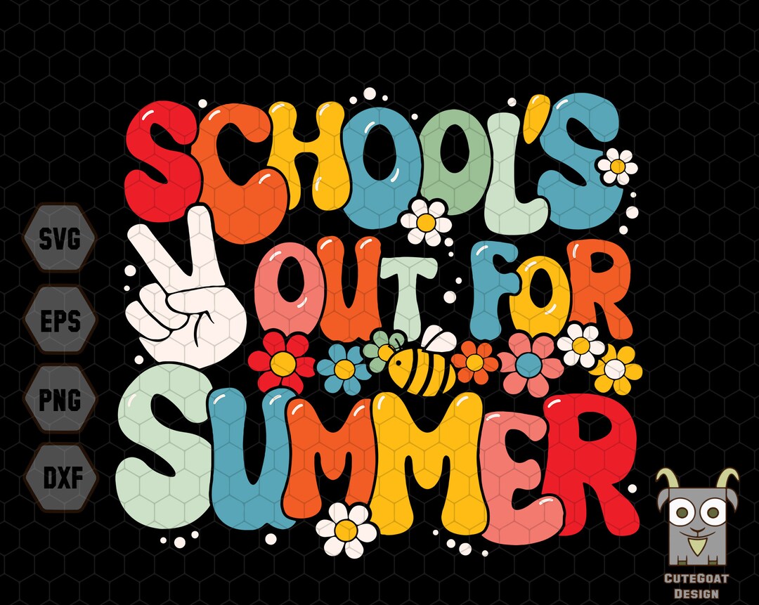 Schools Out for Summer Svg, Last Day of School Svg, Funny Teacher Svg ...