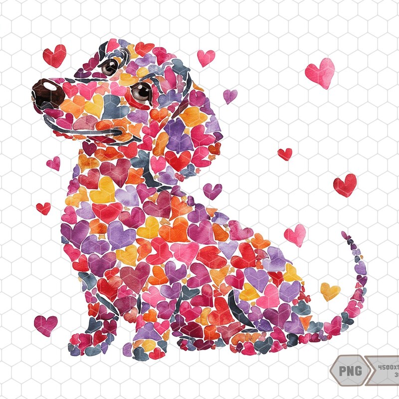 Dachshund Valentine Decor - Etsy