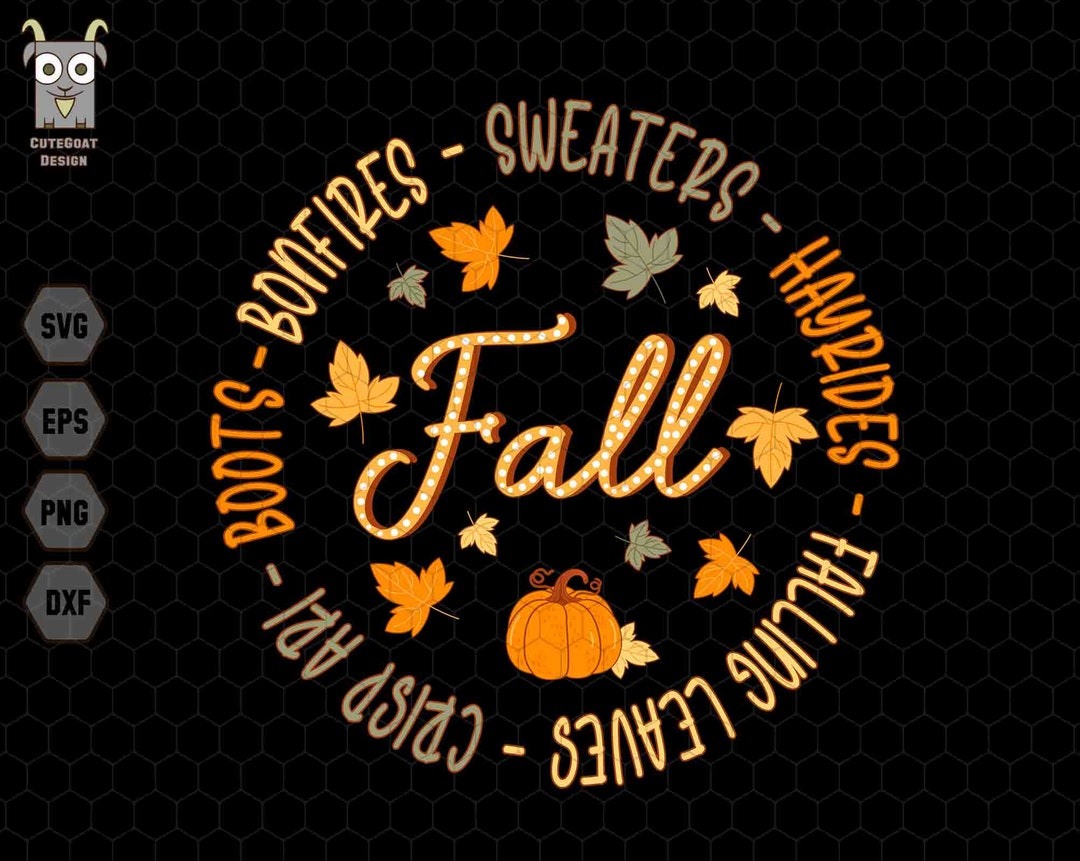 Fall Svg, Fall Vibes Svg, Autumn Fall Svg, Thanksgiving, Pumpkin Season ...