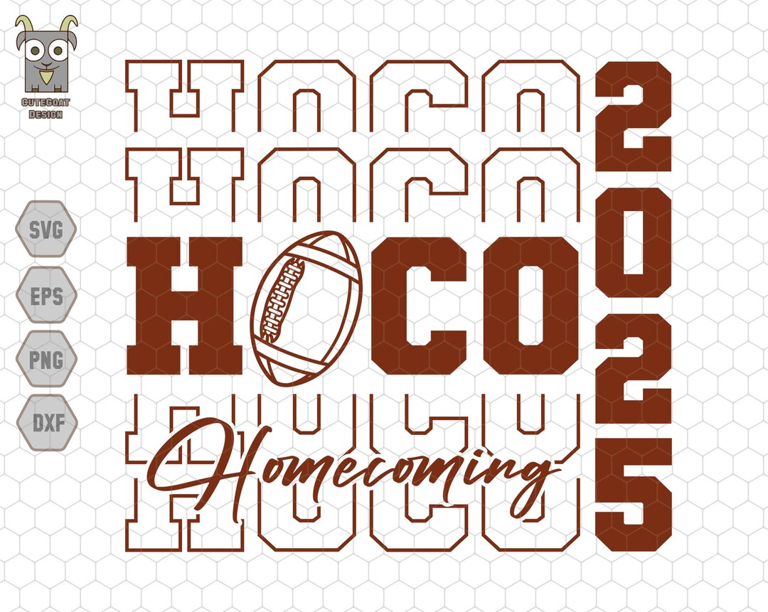 Hoco 2025 Svg, Homecoming 2025 Svg, Homecoming Svg, Hoco Svg ...