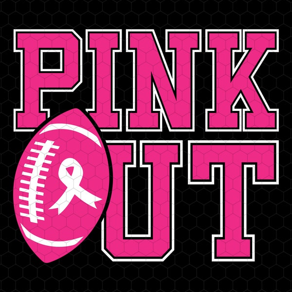 Pink Out Svg - Etsy