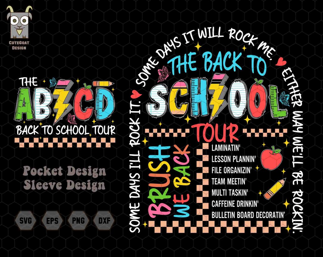Back to School Tour Svg, Bruh We Back Svg, 1st Day of School Svg ...