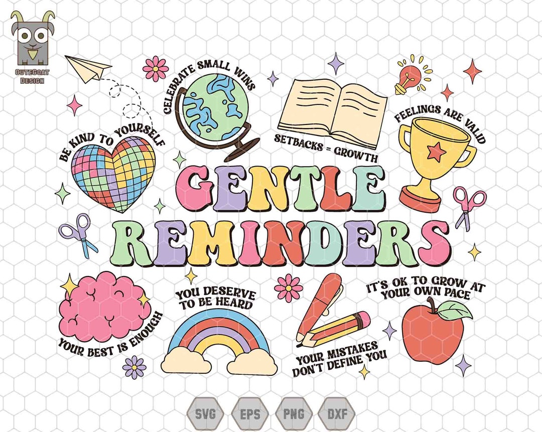 Gentle Reminders Test Day Svg, Teacher Testing Exam Svg, You Got This ...