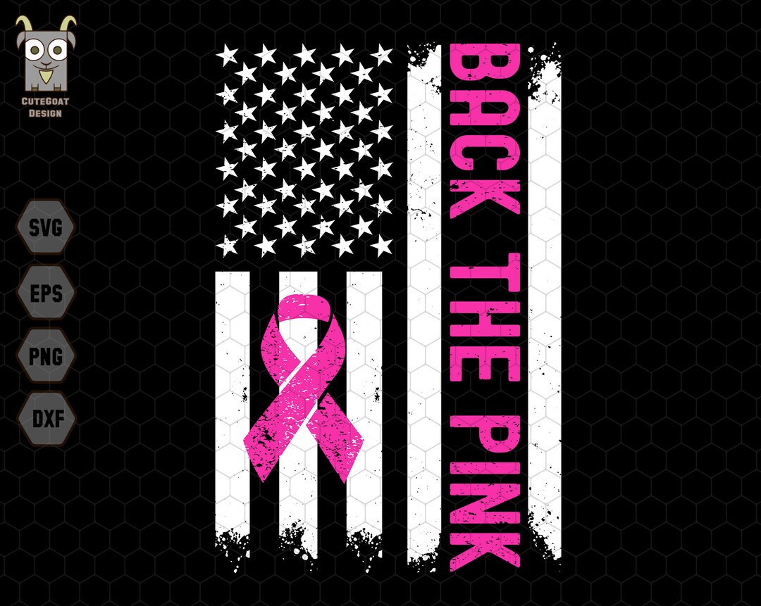 Cancer USA Flag Svg, Cancer Svg, Fight Svg, Cancer Fight Svg, Fight ...