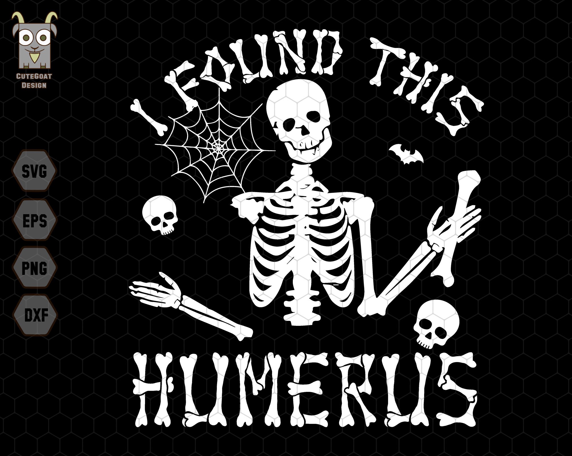 I Found This Humerus Svg Skeletons Halloween Svg Funny - Etsy