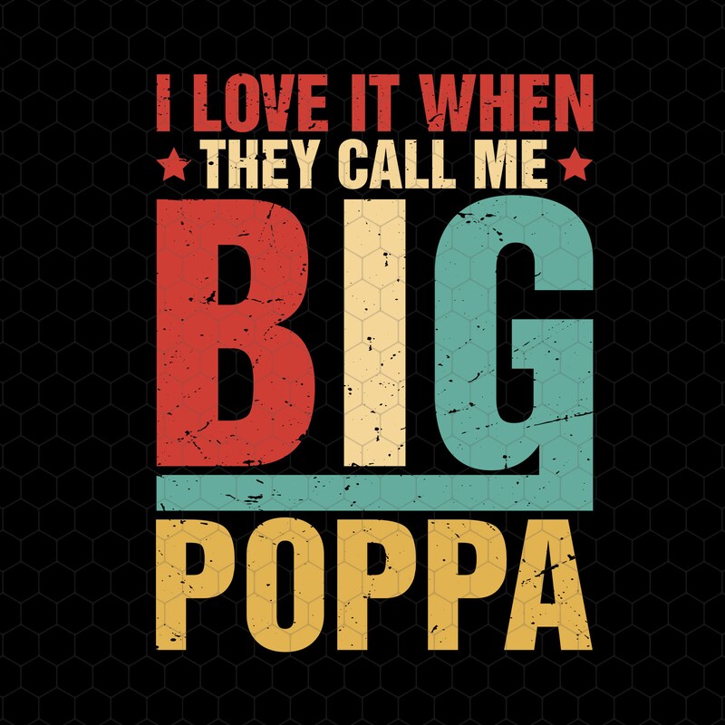 Big Poppa - Etsy