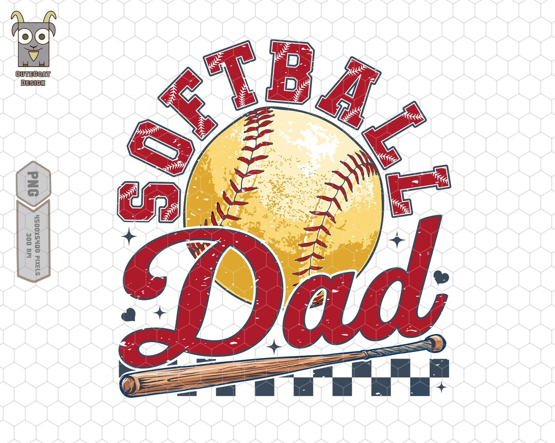 Softball Dad Png, Raising Ballers Png, Softball Season Png, Game Day ...