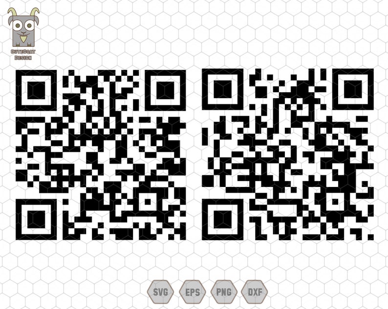 F- You QR Code Svg, Trendy QR Code Svg, Scannable Working Svg, Funny QR ...