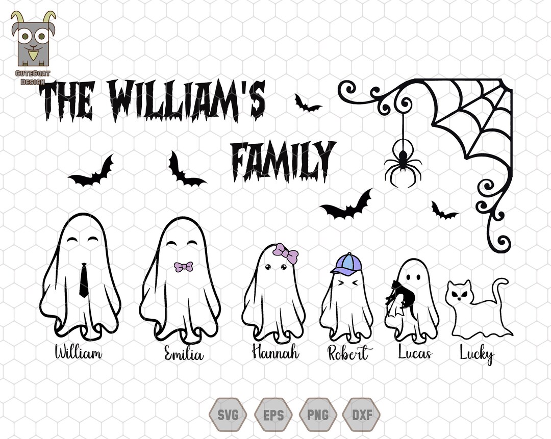 Personalized Family Halloween Svg, Halloween Custom Svg, Spooky Season ...