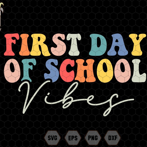 First Day of School Svg - Etsy