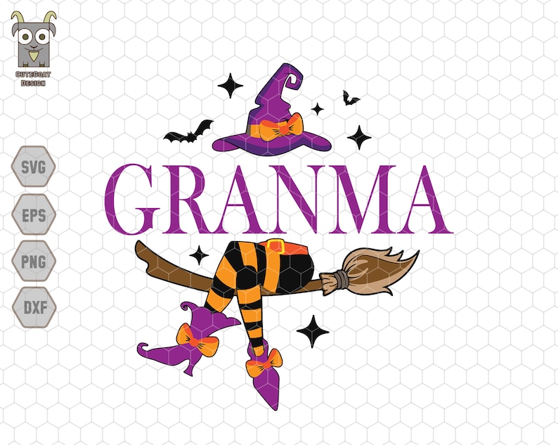Witch Grandma Svg, Spooky Mama Svg, Matching Halloween Shirt, Halloween ...