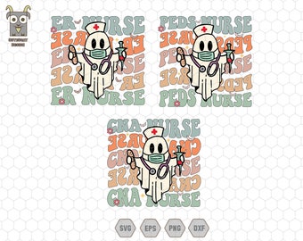 Boo Boo Crew PNG Sublimation Designnurse Halloween Pngghost - Etsy