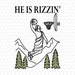 He is Rizzin Svg, He is Risen Svg, Funny Jesus Basketball Meme Svg ...