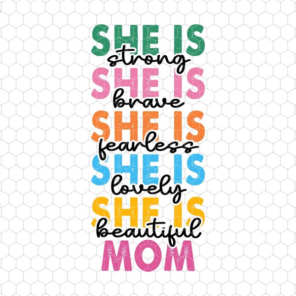She is Mom Png - Etsy