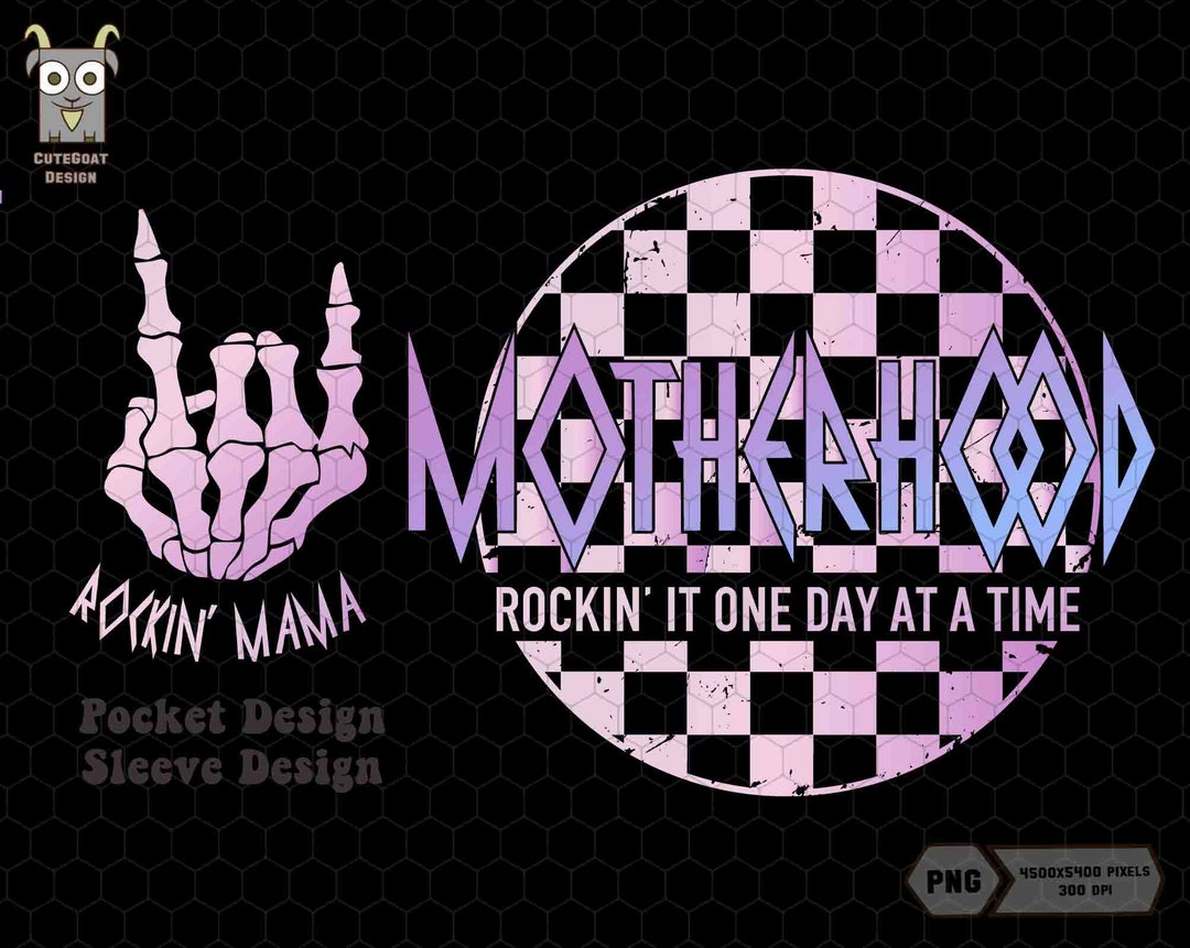 Rockin' Mama Png, Rockin' It One Day at A Time Png, Motherhood Png ...
