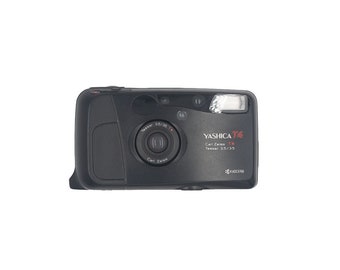 Yashica T4 Safari Limited Edition Kyocera Slim T Point and Shoot Analog Camera Like New Vintage ...