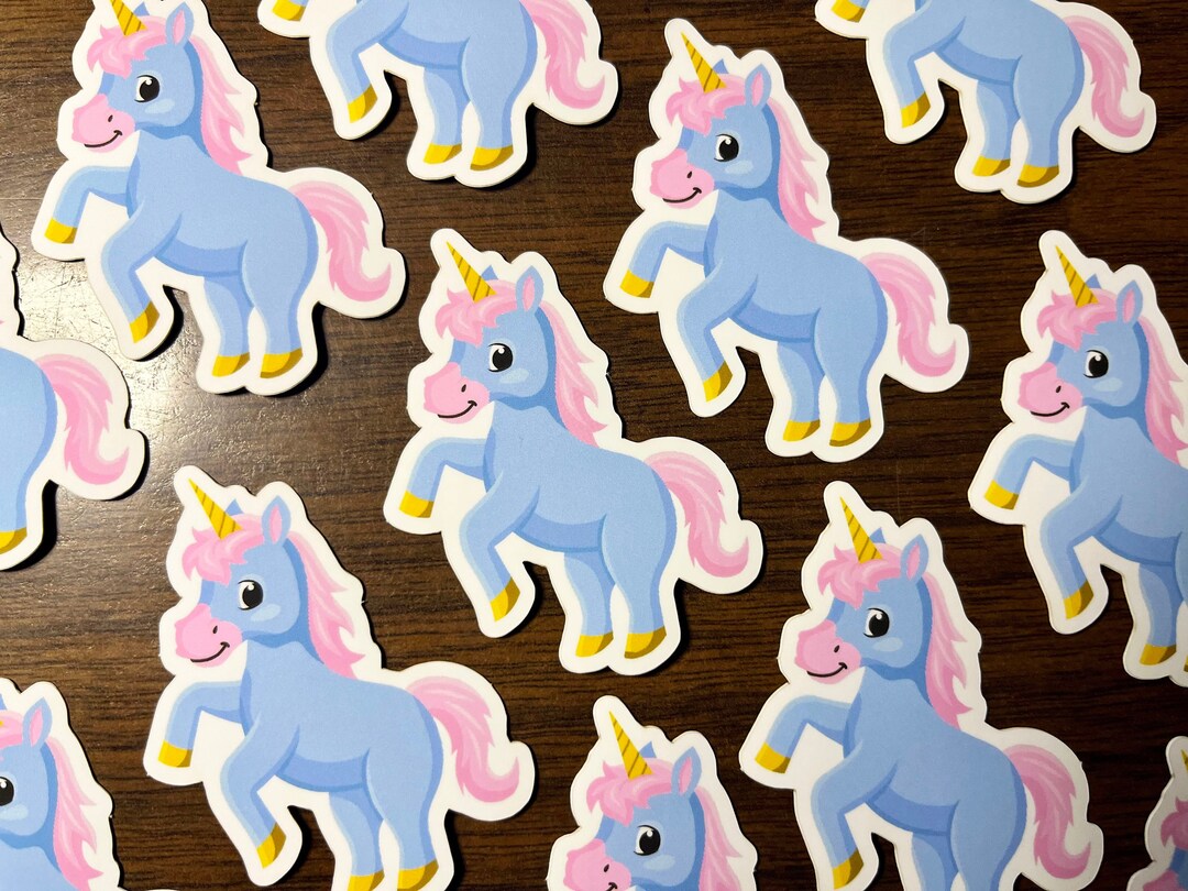Unicorn Sticker / Mythical Creature Sticker / Folklore Sticker / Cute ...