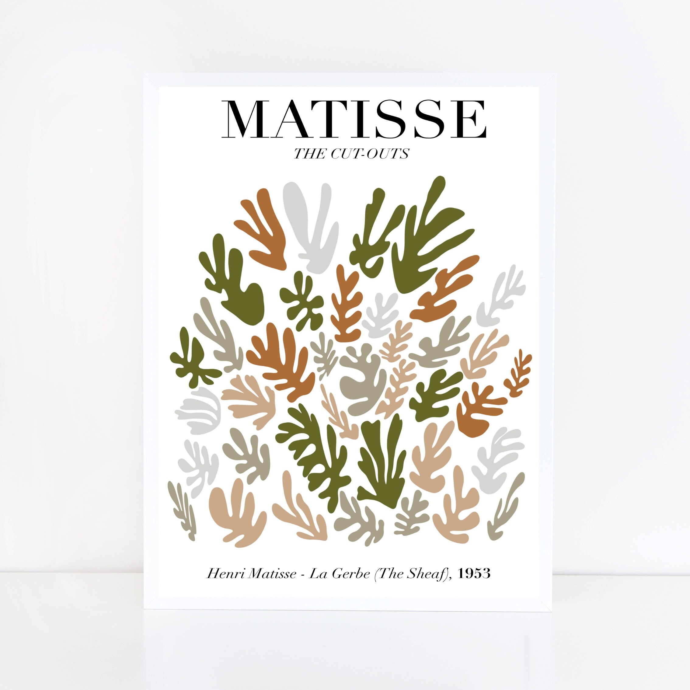 Henri Matisse La Gerbe the Sheaf Wall Print, Exhibition, Bedroom Decor ...