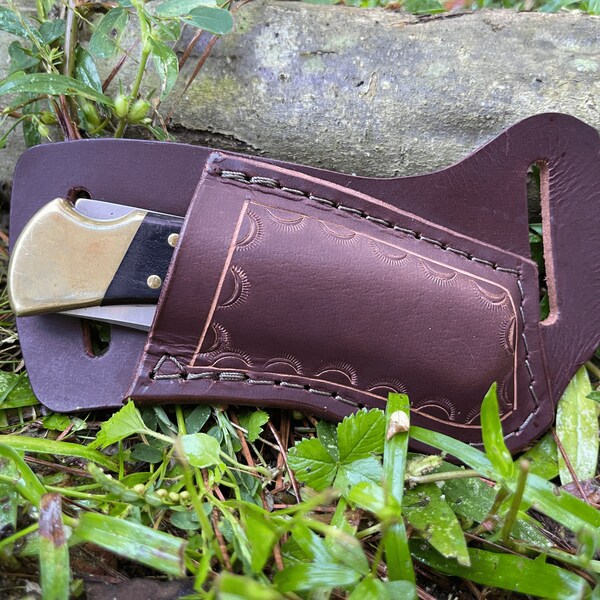 Leather Old Timer Sheath - Etsy