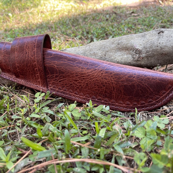 Leather Bowie Knife Sheath - Etsy