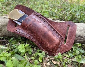 Leather Old Timer Sheath - Etsy