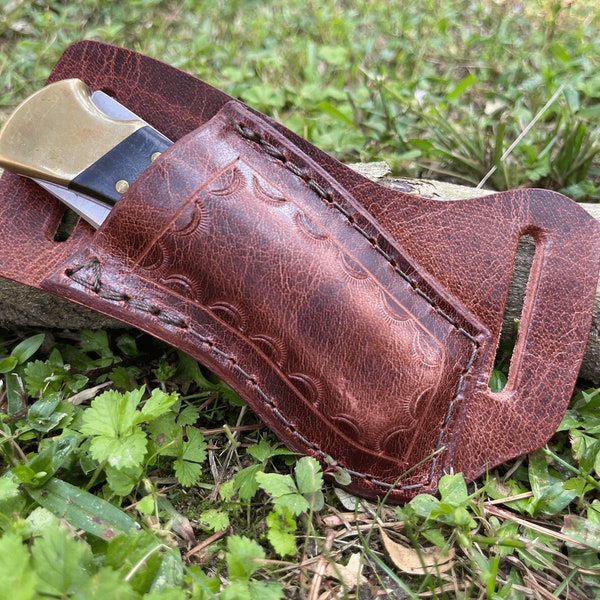 Leather Old Timer Sheath - Etsy