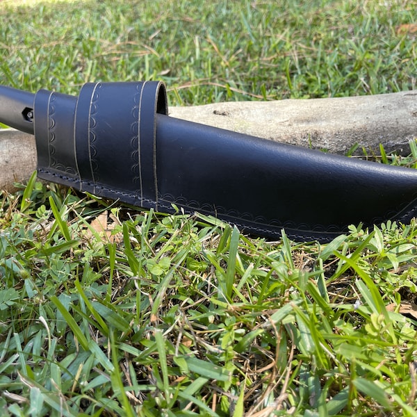 Leather Bowie Knife Sheath - Etsy