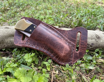 Custom Crossdraw Leather Sheath for BUCK 102 Knife - Etsy