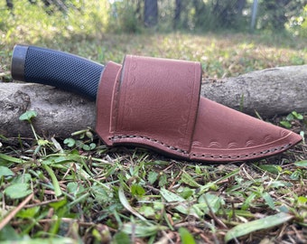 Leather Knife Sheath for Buck 192 Vanguard or Similar Knife 2E - Etsy