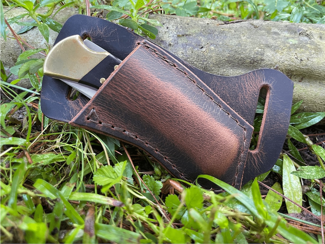 Crazy Horse Knife Sheath for Buck 110, Buck 112, Old Timer 70T, Uncle ...