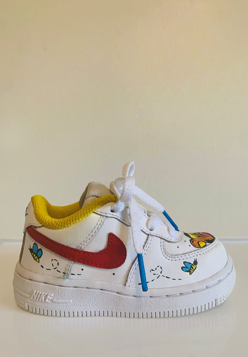 Winnie the Pooh Custom Nike Air Force Ones - Etsy