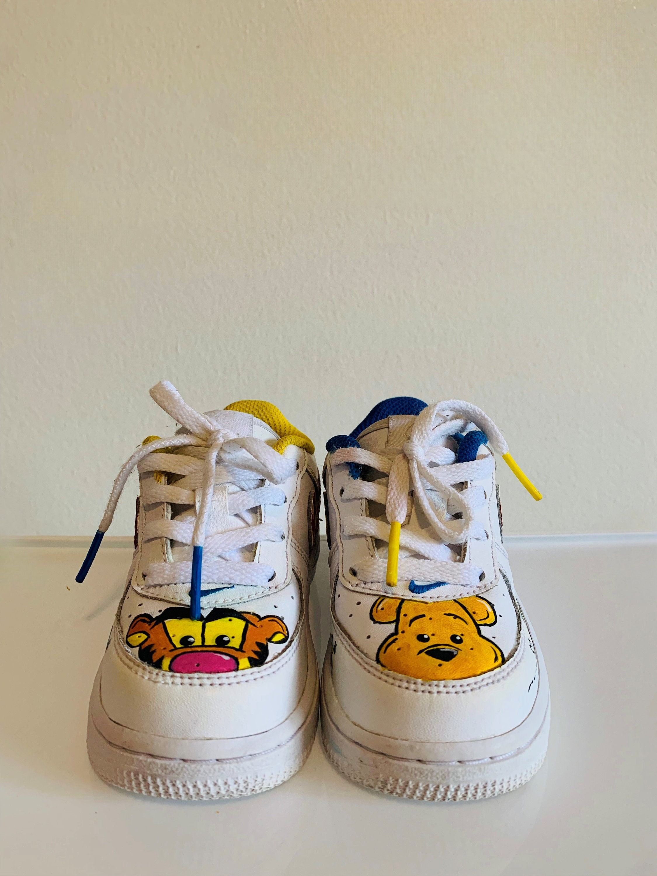 Winnie the Pooh Custom Nike Air Force Ones - Etsy