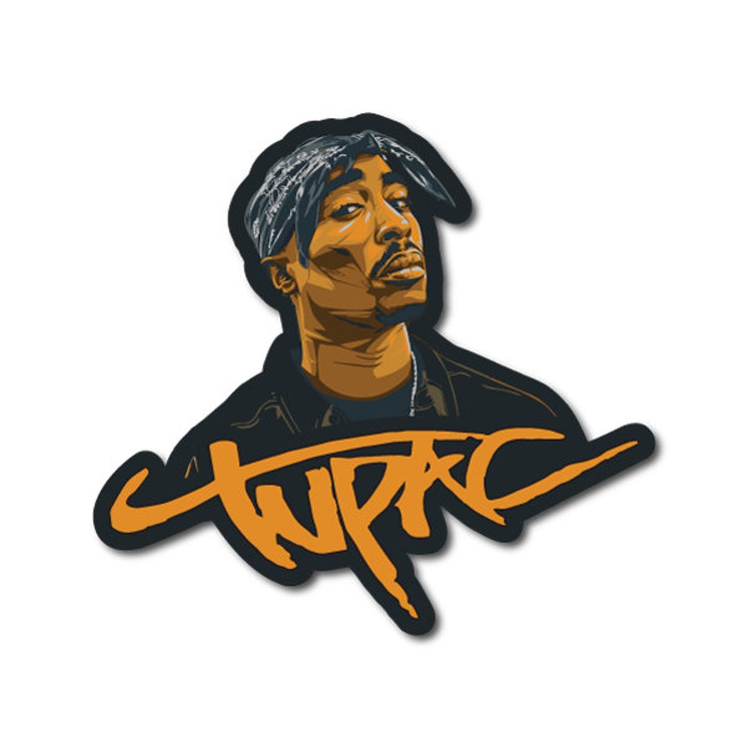Tupac Sticker Decal 2pac Vinyl Music Band Bumper Laptop - Etsy Australia