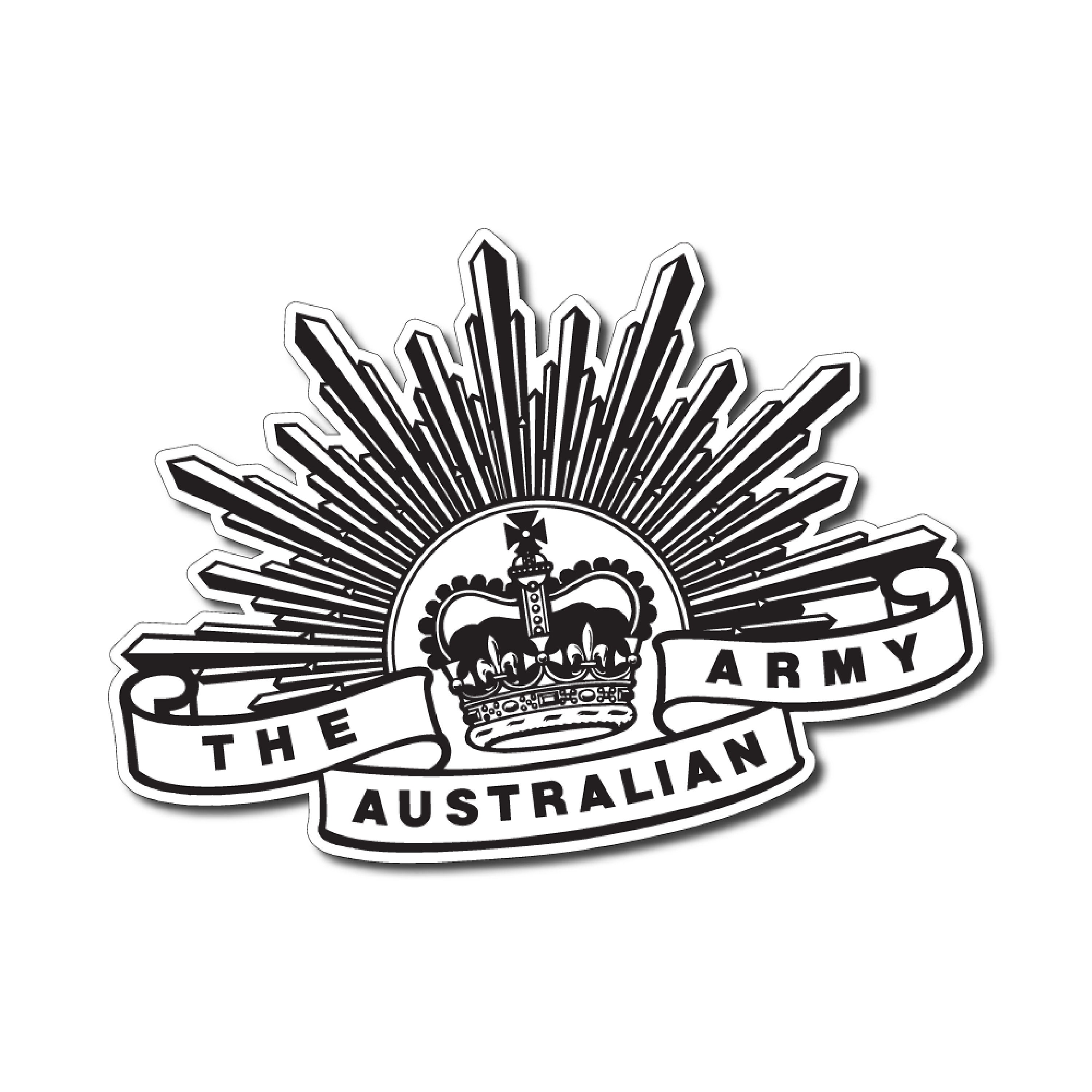 The Australian Army Sticker Decal Vinyl Lest We Forget Truck Ute 4x4 ...