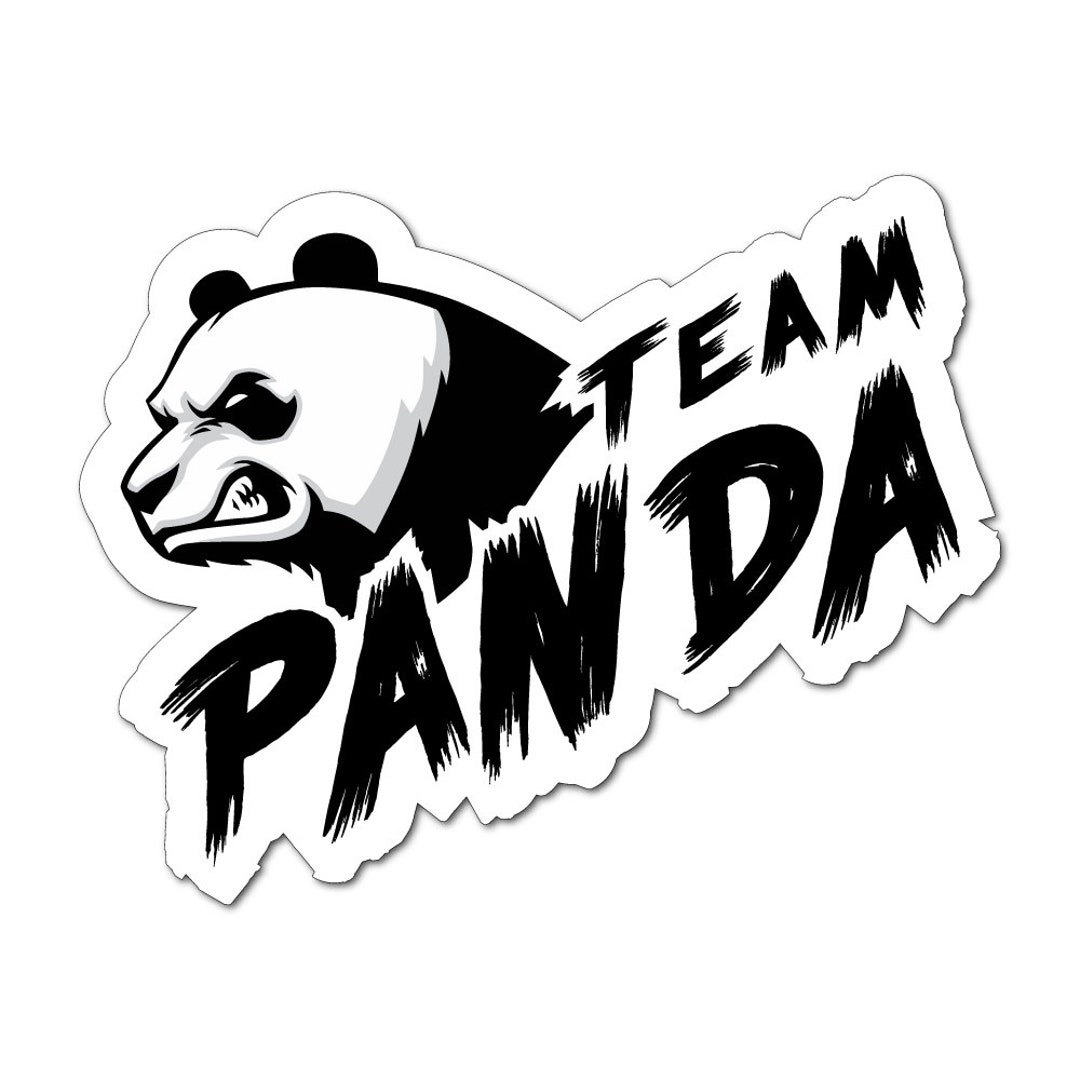 Team Panda Sticker Decal Vinyl JDM Slap Drift Club Japanese Bumper - Etsy