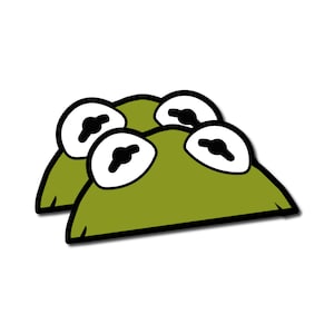 Elmo Cookie Monster Kermit Sticker Decal Vinyl Funny Meme Peeper ...