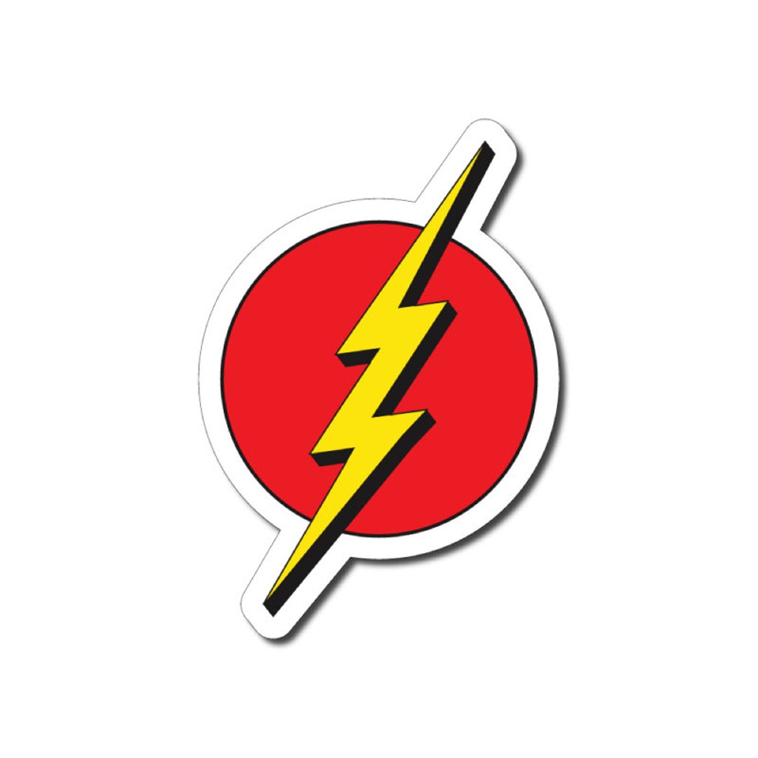 The Flash Sticker Decal Vinyl Bumper - Etsy