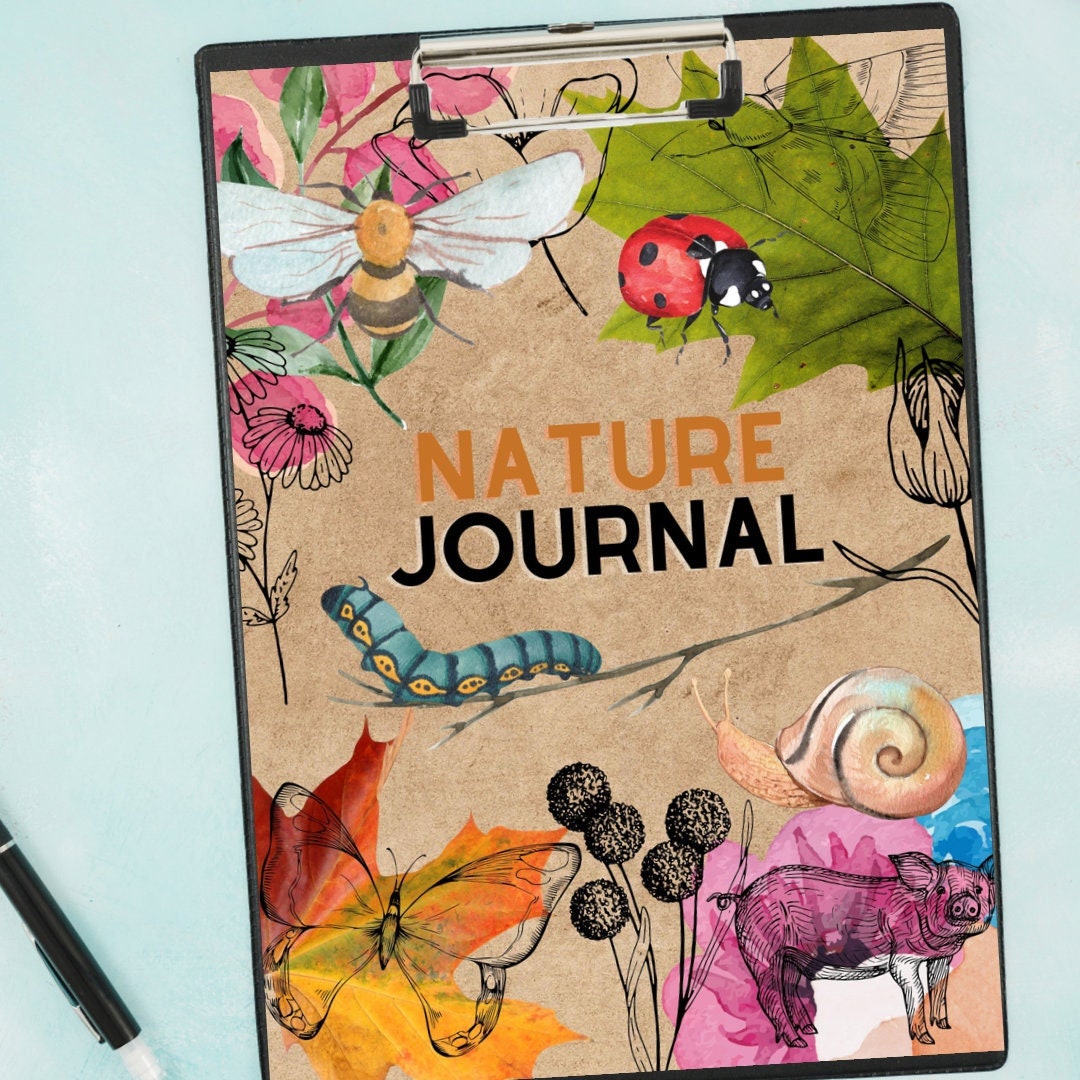 Nature Journal; Homeschool; Charlotte Mason Approach; Outdoor Journal ...