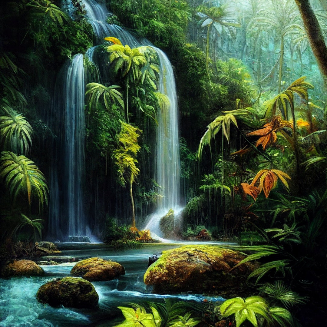 Boho-style Jungle Posters | Tropical Jungle Design & Wallpaper ...