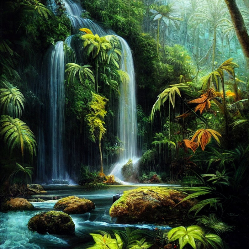 Boho-style Jungle Posters | Tropical Jungle Design & Wallpaper ...