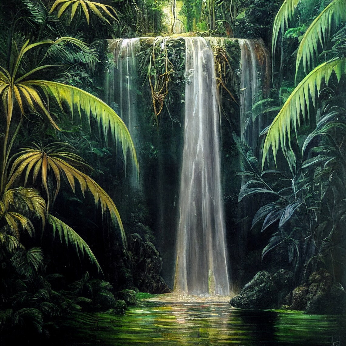 Boho-style Jungle Posters Tropical Jungle Design & Wallpaper ...